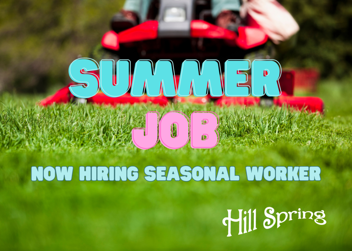 NOW HIRING! – Village of Hill Spring